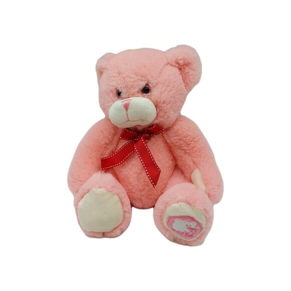 Goffa | Toys | Goffa Pink Grouchy Mad Teddy Bear Plush Stuffed Animal 8 ...